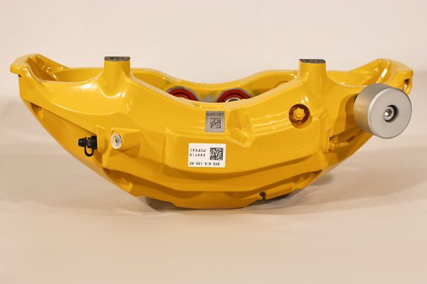 9Y0 615 123 AC - Front carbon ceramic caliper Porsche Cayenne, left ...