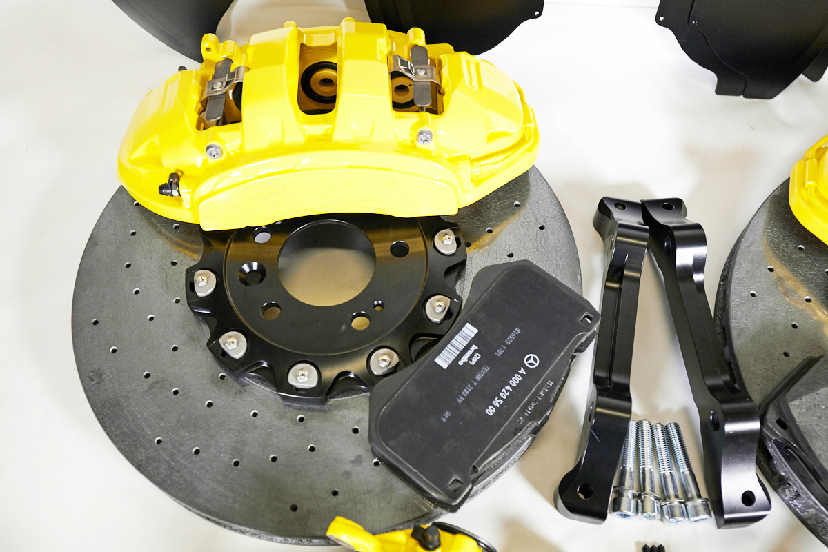 Carbon-ceramic brakes for Range Rover Sport SVR | High Performance ...