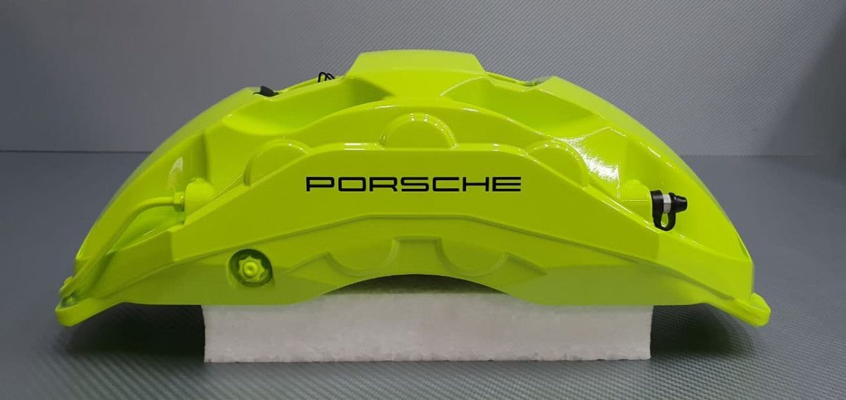 9Y0 615 124 AC - Front carbon ceramic caliper Porsche Cayenne, right ...